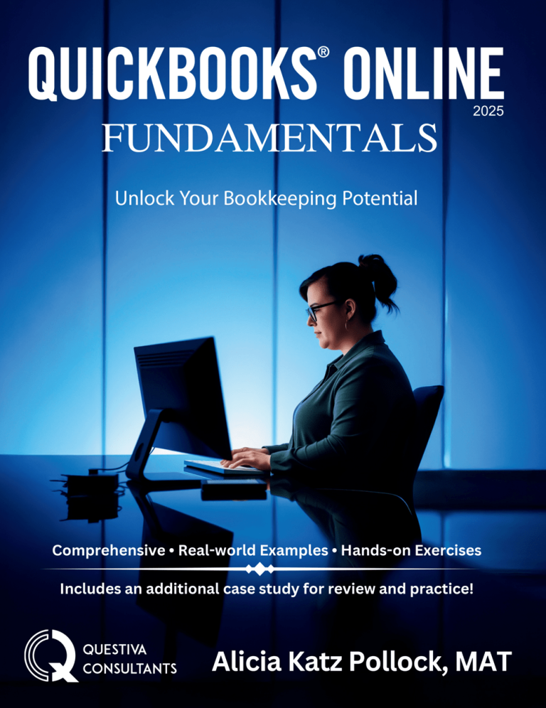 Questiva Consultants - QuickBooks Online Textbooks